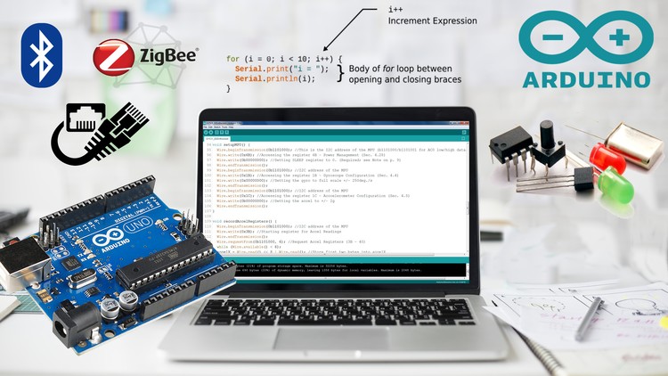 Online Training Mastering Arduino By Building Real World Applications By Udemy
